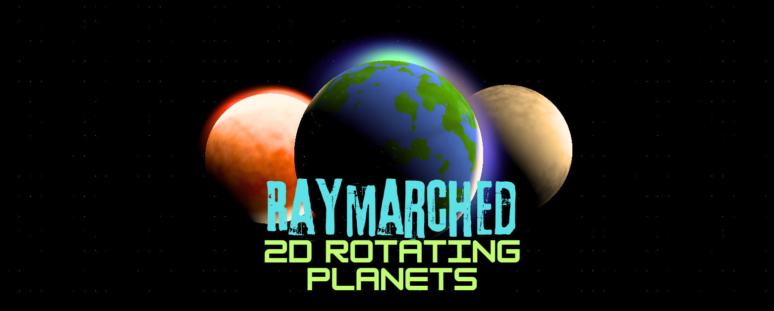 Unity Raymarched Planet FX (2D | Mobile Optimized Shaders) by CalvinIQ