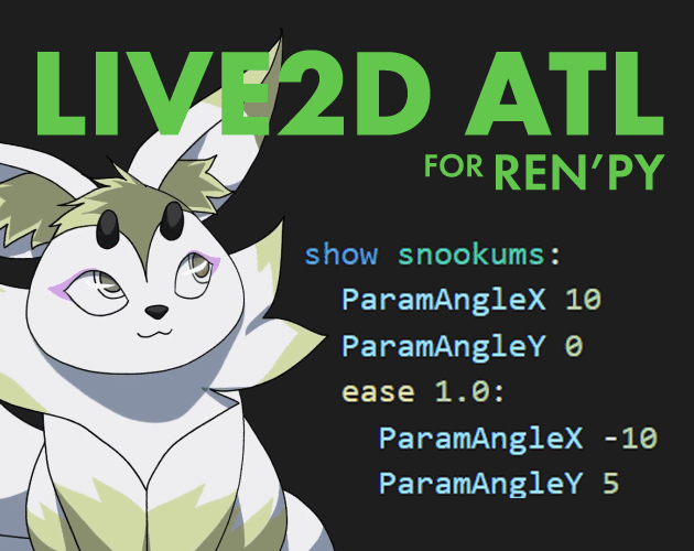 Live2D ATL for Ren'Py by Studio Instrumentality