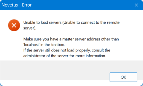Novetus Master Server - General Discussion - itch.io