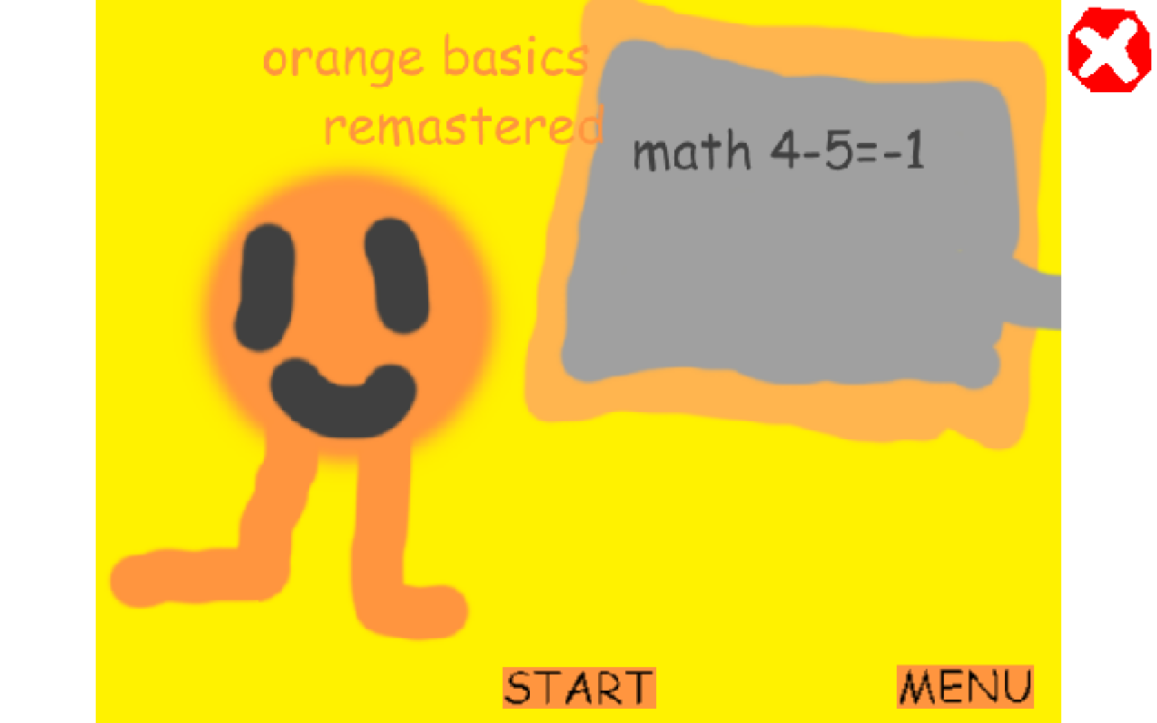 oranges basics remastered by THAT1BALDIBASICSMODDERGUY