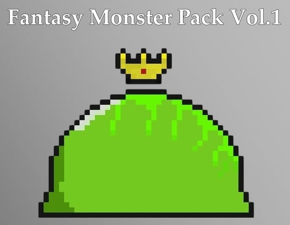 Fantasy Monster Pack Vol.1 by domino3091