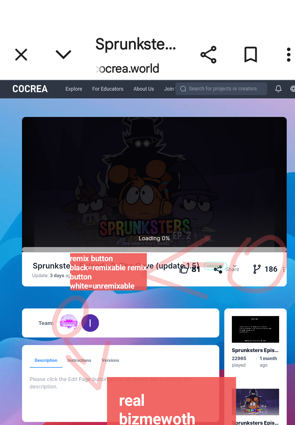 Sprunksters: Episode 2 - The cave by Rufferstuff