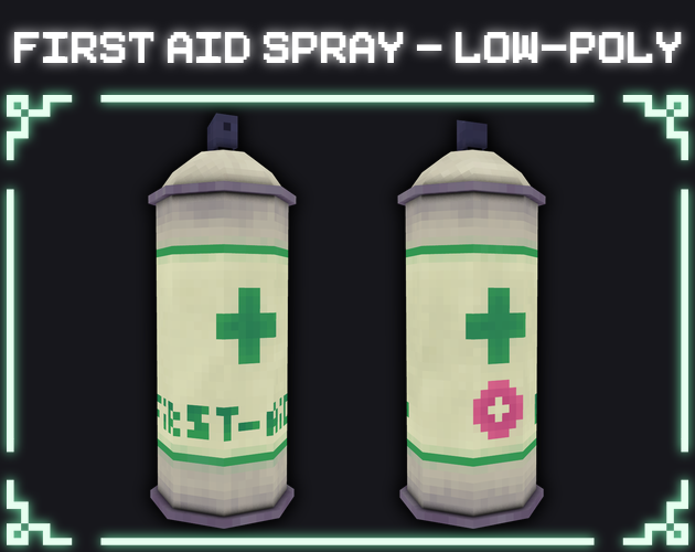 First Aid Spray (Low-Poly) by Markus Darius