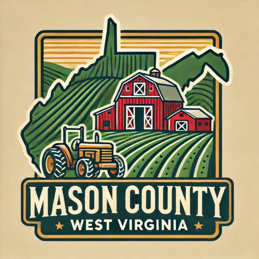 Mason County, West Virginia Map by Father_farmer