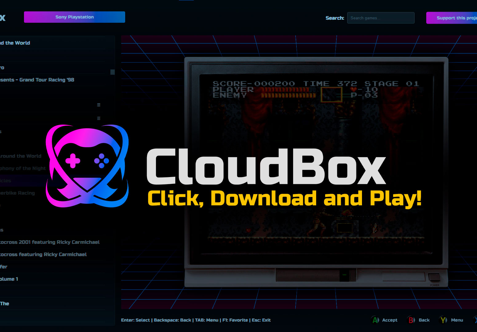 CloudBox! Click, Download and Play! by Exodus_cl