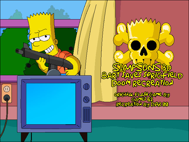 Simpsons bart saves springfield ZDoom recreation by DAR 88