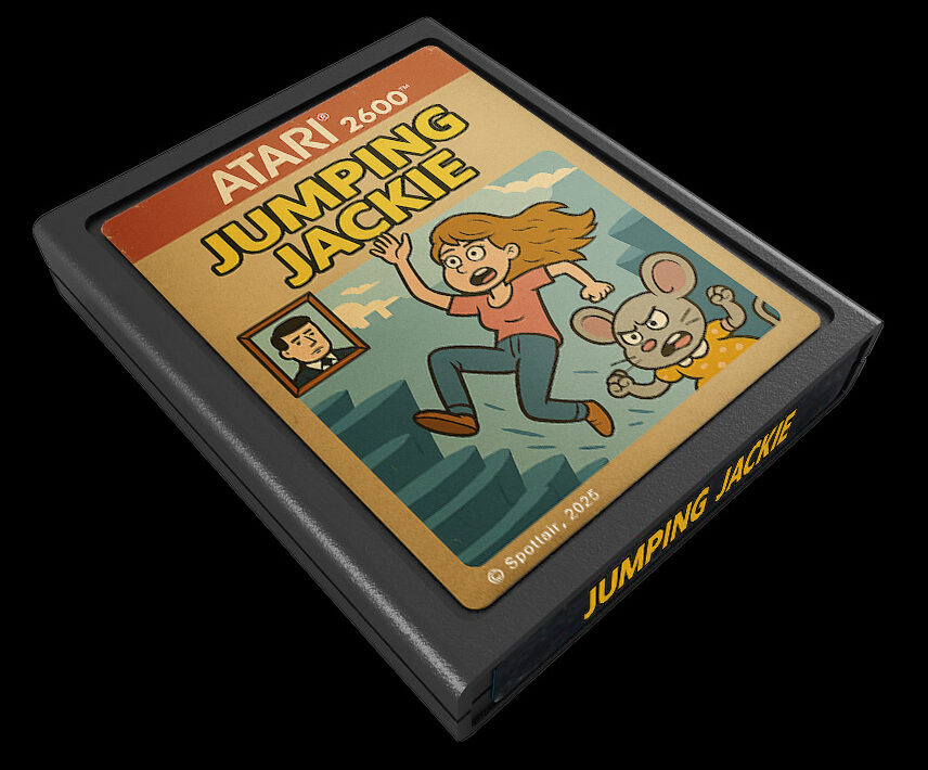 Jumping Jackie | Game for Atari 2600 by spottair