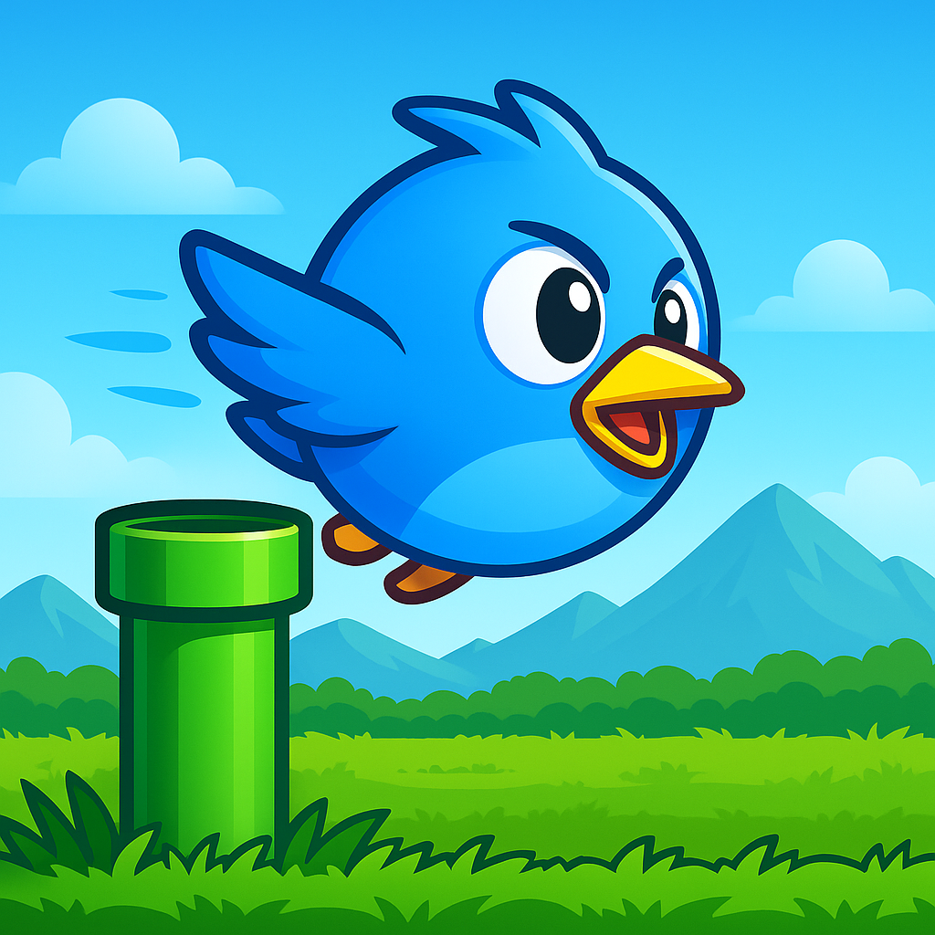 Bird and Pipes by BonneyGames