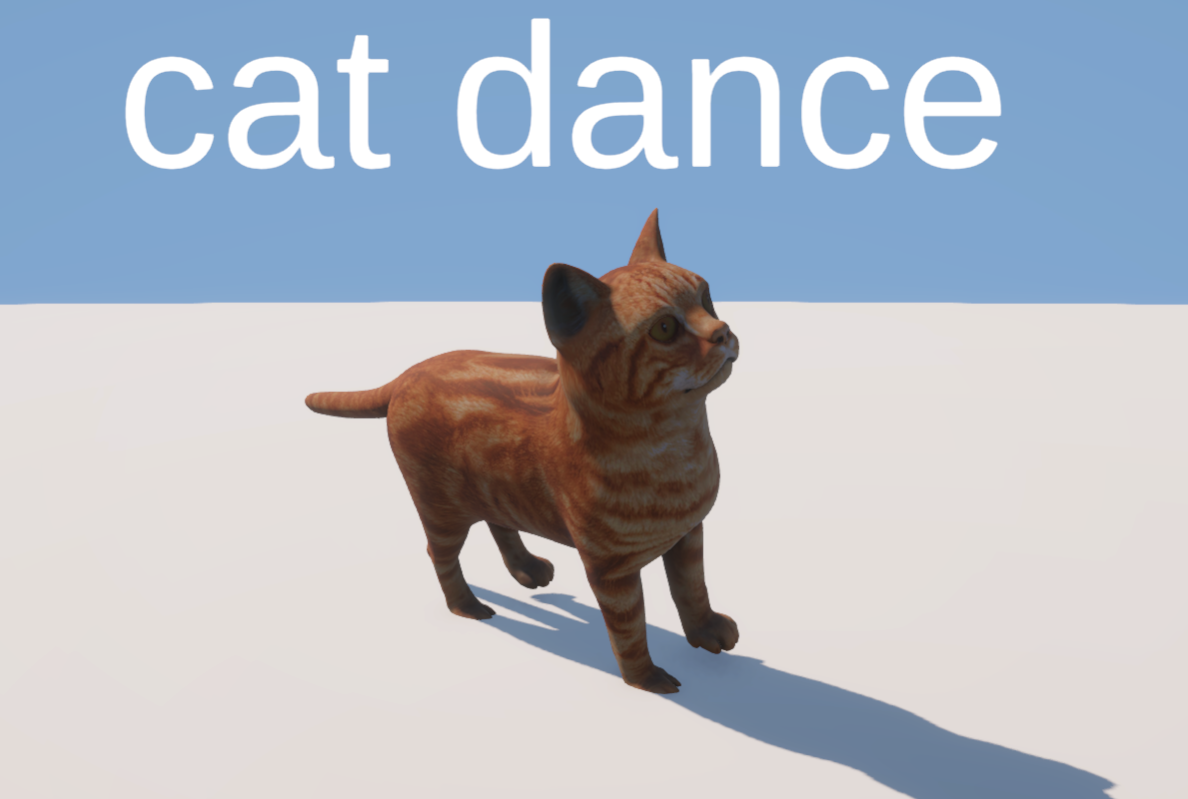 cat dance by ZaneDev