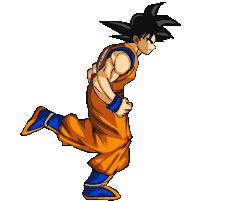 Goku Run by Saunrana