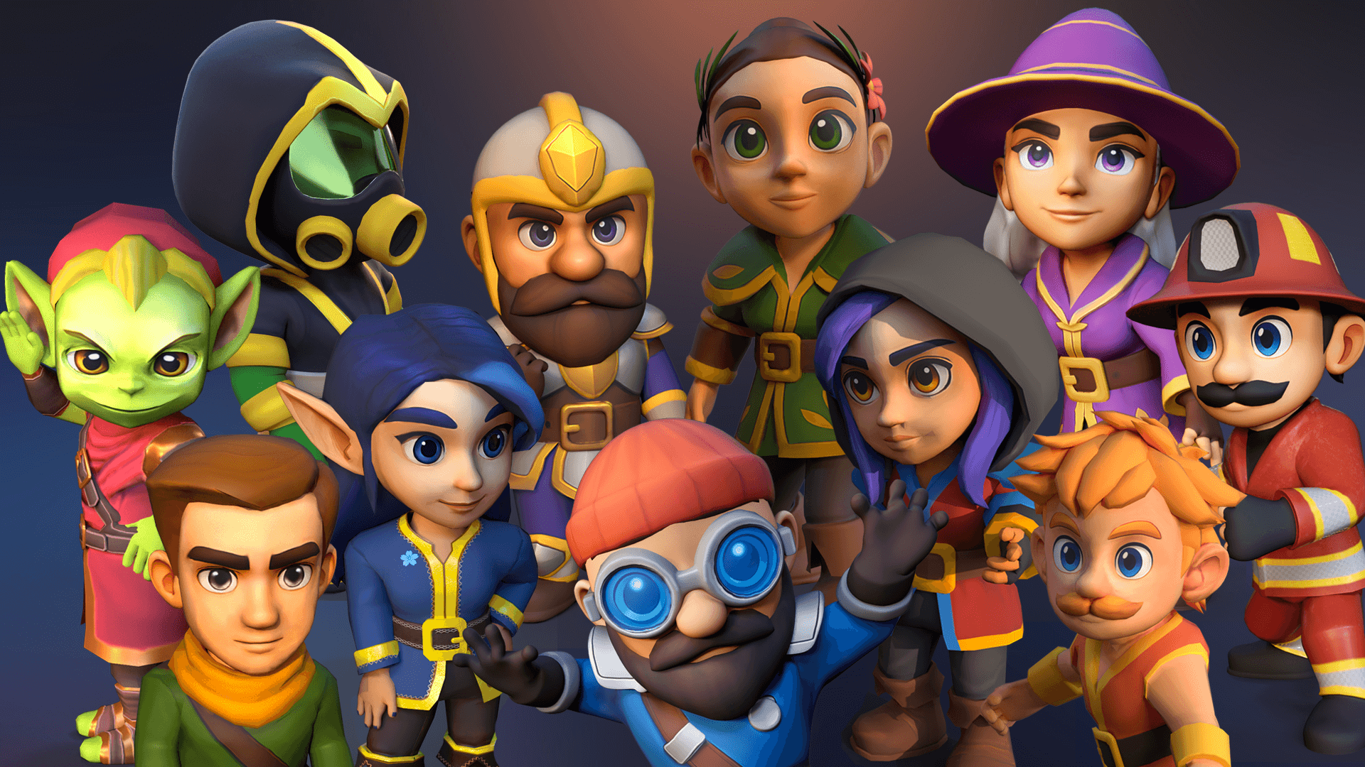 Animated Fantasy Characters by Dexsoft Games