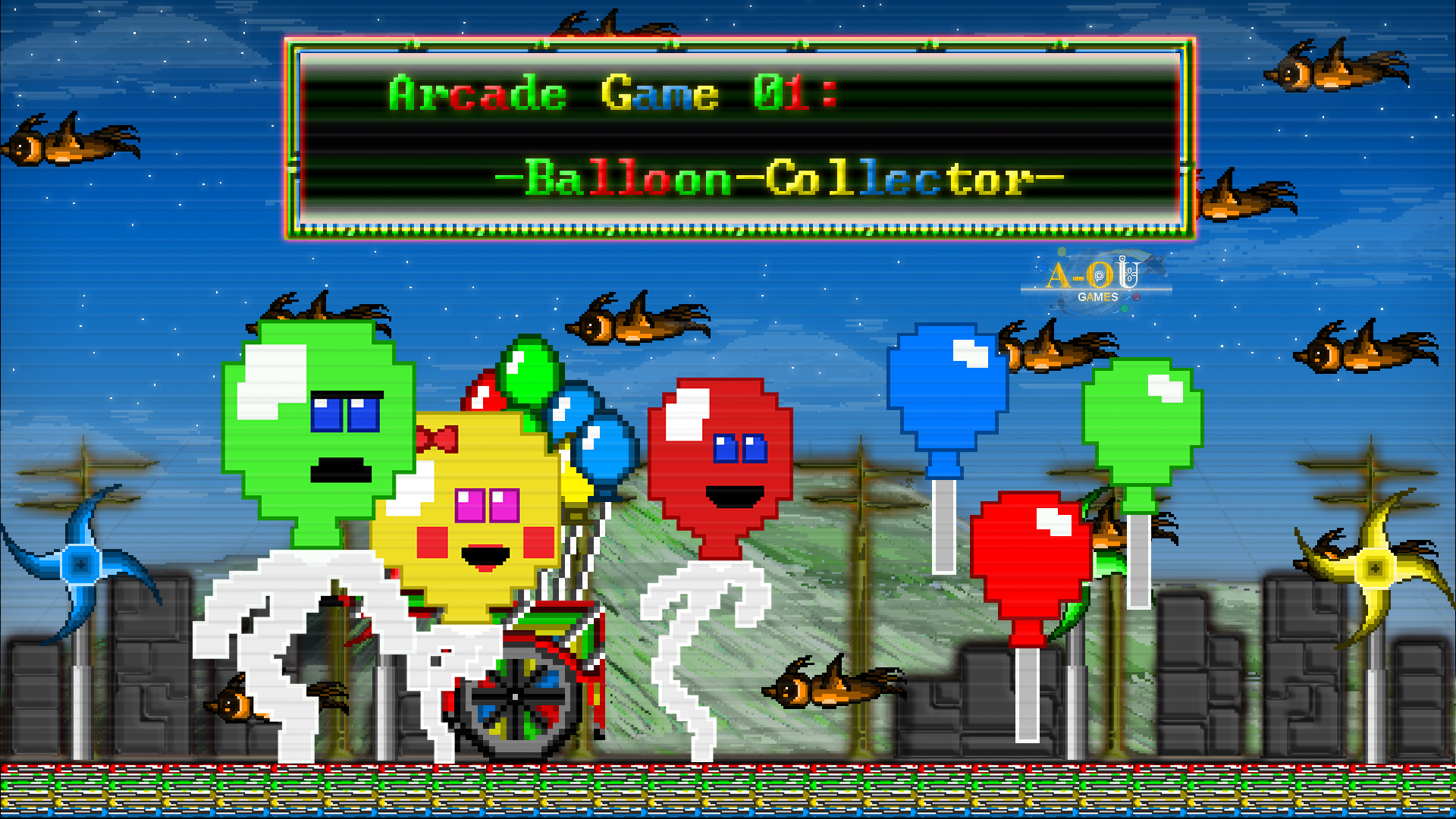 Arcade Game 01: Balloon Collector by A-OU Games
