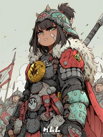 Game Character Comics - Warrior by Jordan Rettie