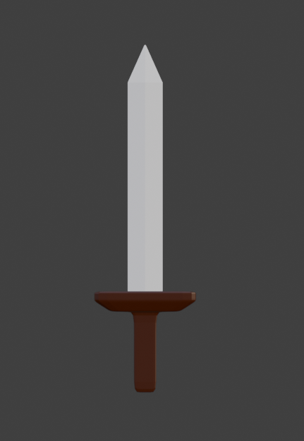 sword low poly by MoonShadow66443