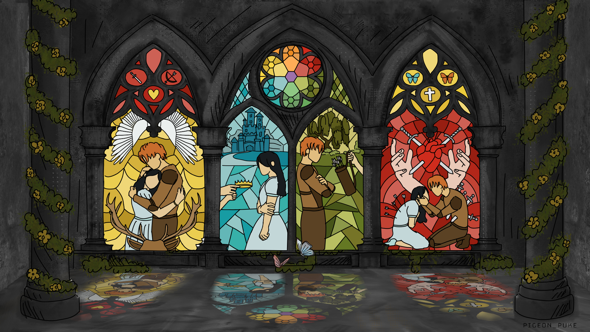 Princess and archer by TLohProducts