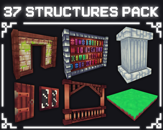 Structure Pack (Pixel Low-poly) by Markus Darius