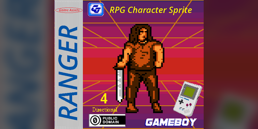 RPG Asset Character 'Ranger' (GB) by chasersgaming