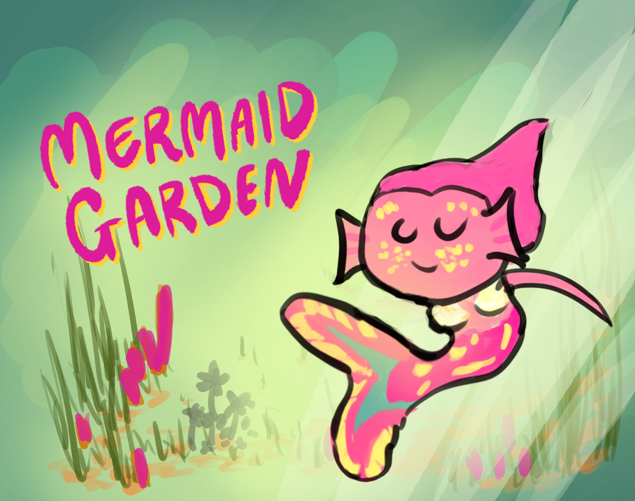 Mermaid Garden by jeroenpx, Starrmanly, faedoll