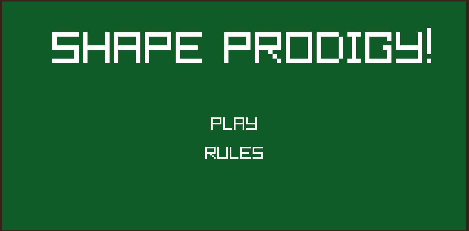 Shape Prodigy by Ritodo