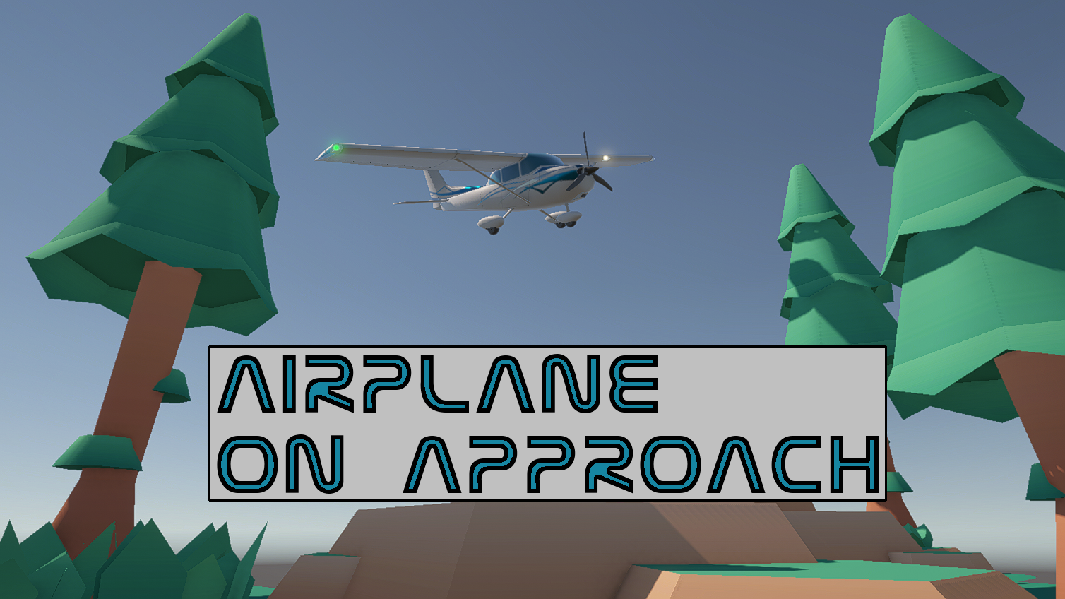 Airplane on Approach by Airplane On Approach