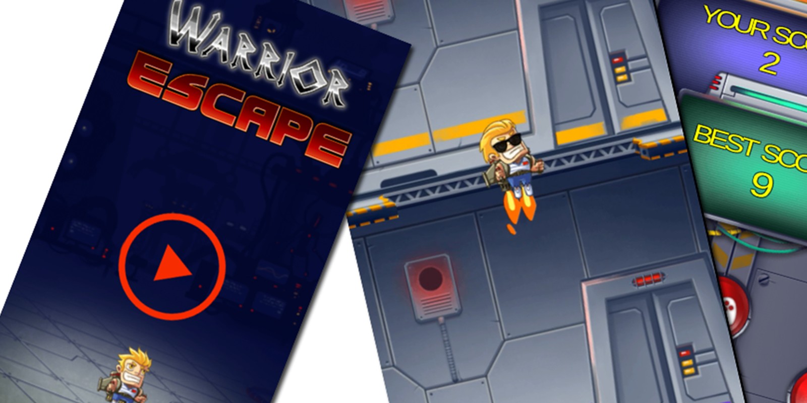 Warrior Escape - Unity Game Source Code by gamesdev01