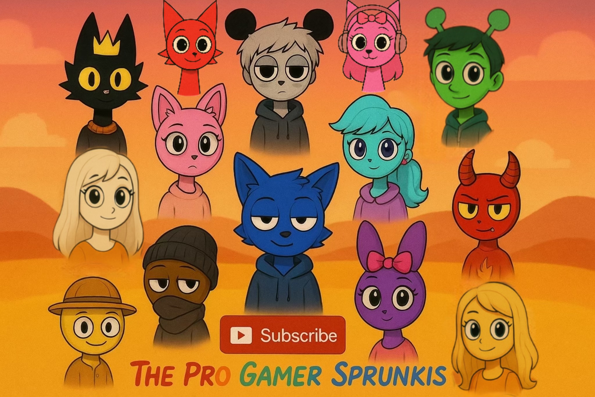 The Pro Gamer Sprunkis by TheProGamerSprunkis