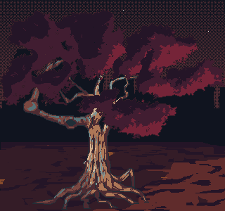 Hand-Drawn Maple Tree (Animated, Firelit Variant) by Pixel Perfect ...