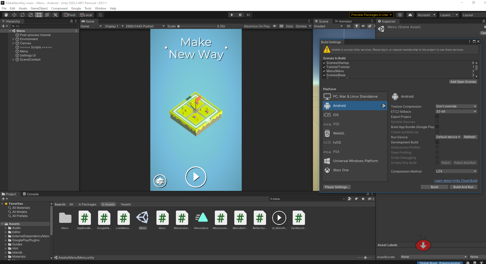 Make New Way Puzzle - Unity Game Source Code by gamesdev01