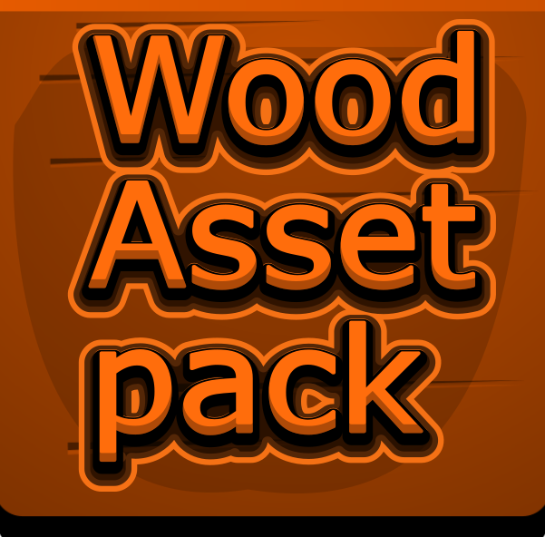 Wood UI asset pack by Game assets 12