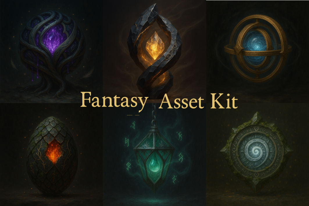 Fantasy Asset Kit – Arcane Items Edition v1.1 by Roximderzy