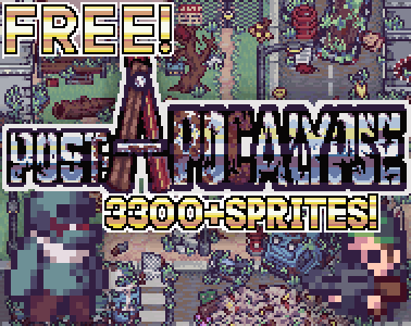 Post-Apocalypse Pixel Art - Asset Pack by TheLazyStone