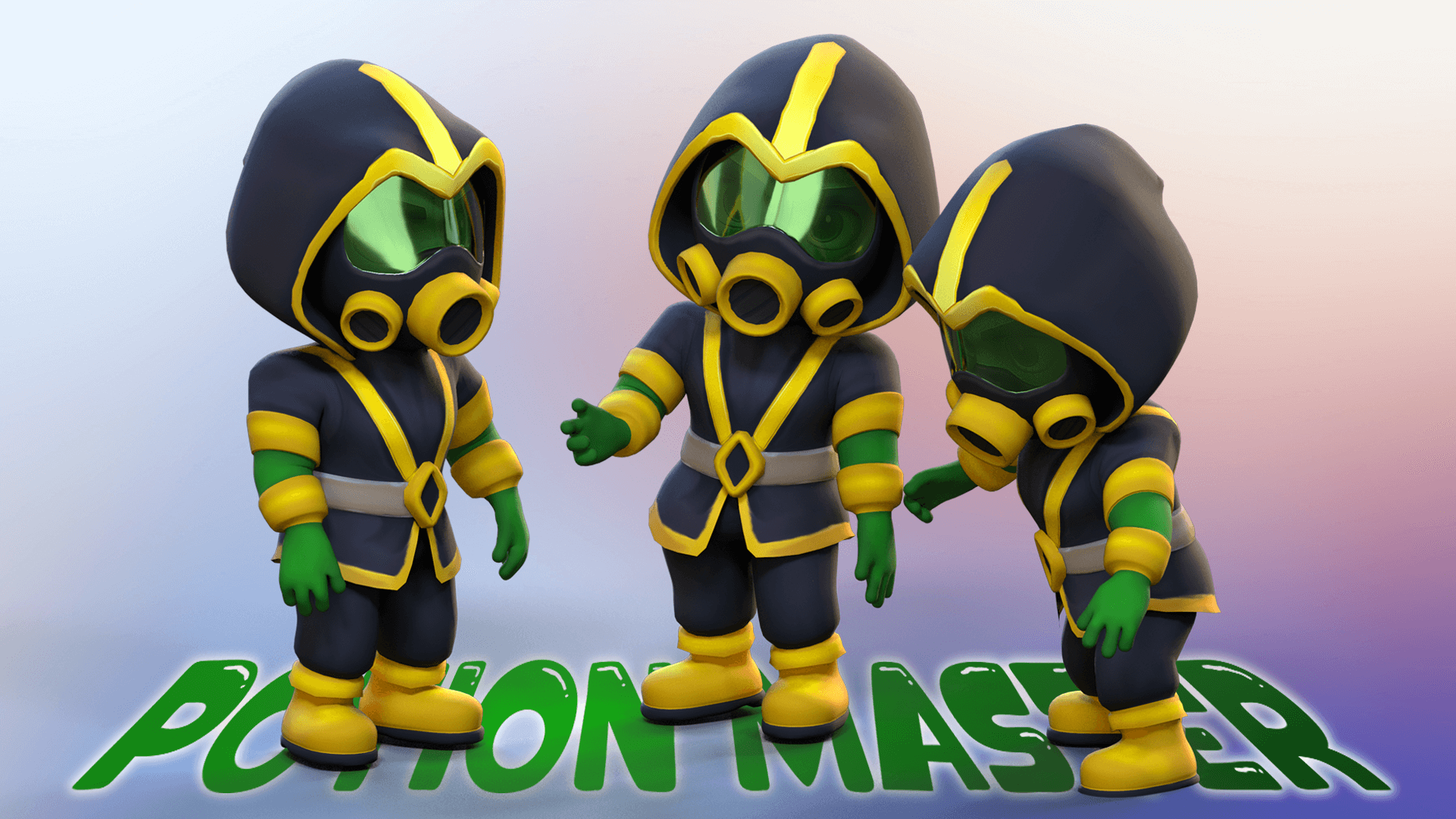 Potion Master Animated Character by Dexsoft Games