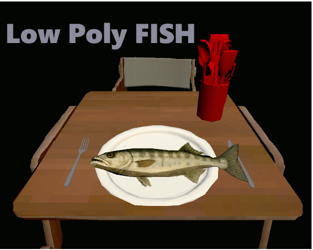 PS1/PSX Fish Pack by CursedLake