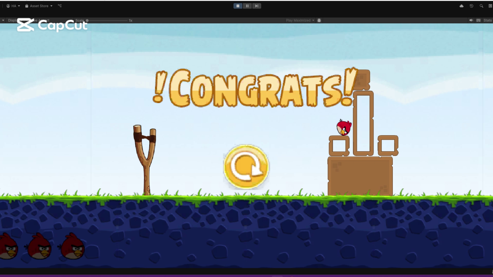 Angry Birds Replica – Unity by OyeSpeedy