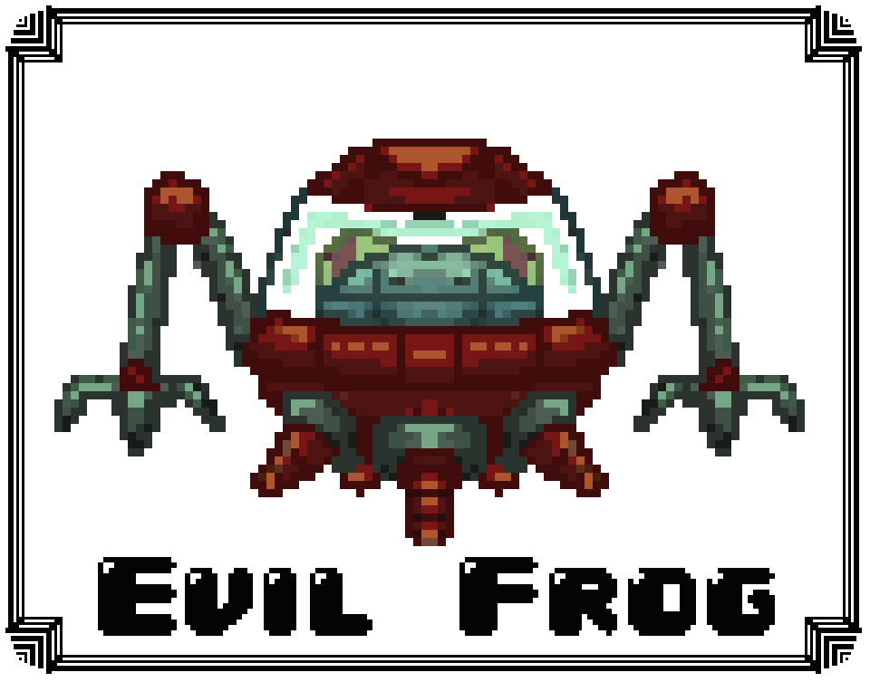 EvilFrog Idle/Damage/Attack by Met.Pxl