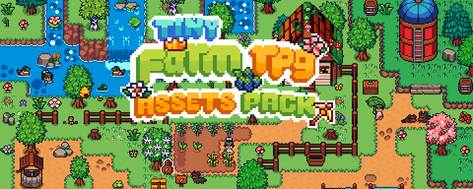 Tiny Farm RPG - Asset Pack [16x16] by Emanuelle