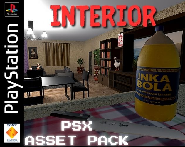 House Interior | PSX Asset Pack by McPato