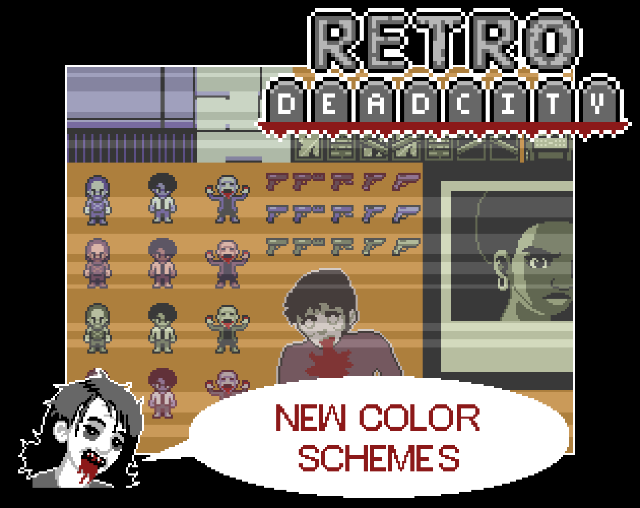 Retro Dead City RECOLOR Project - itch.io