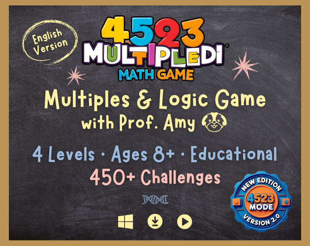 MULTIPLEDI 2.0 – Multiplication Logic Game (English Version) by ...