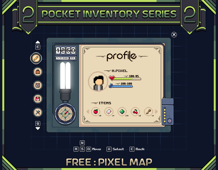 🎁 It's Free & Some Bug Fixes 🎁 - Pocket Inventory Series #2 : Pixel Map ...