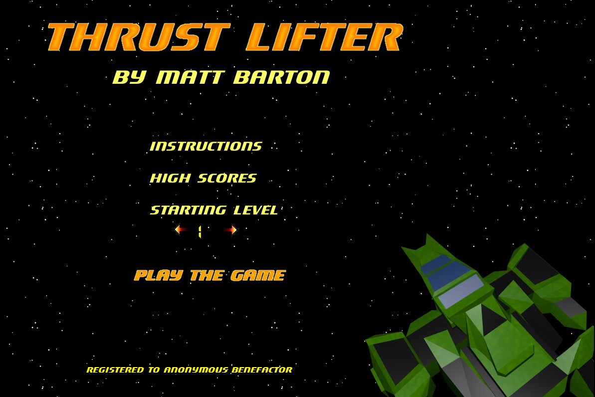 Thrust Lifter by Matt Barton