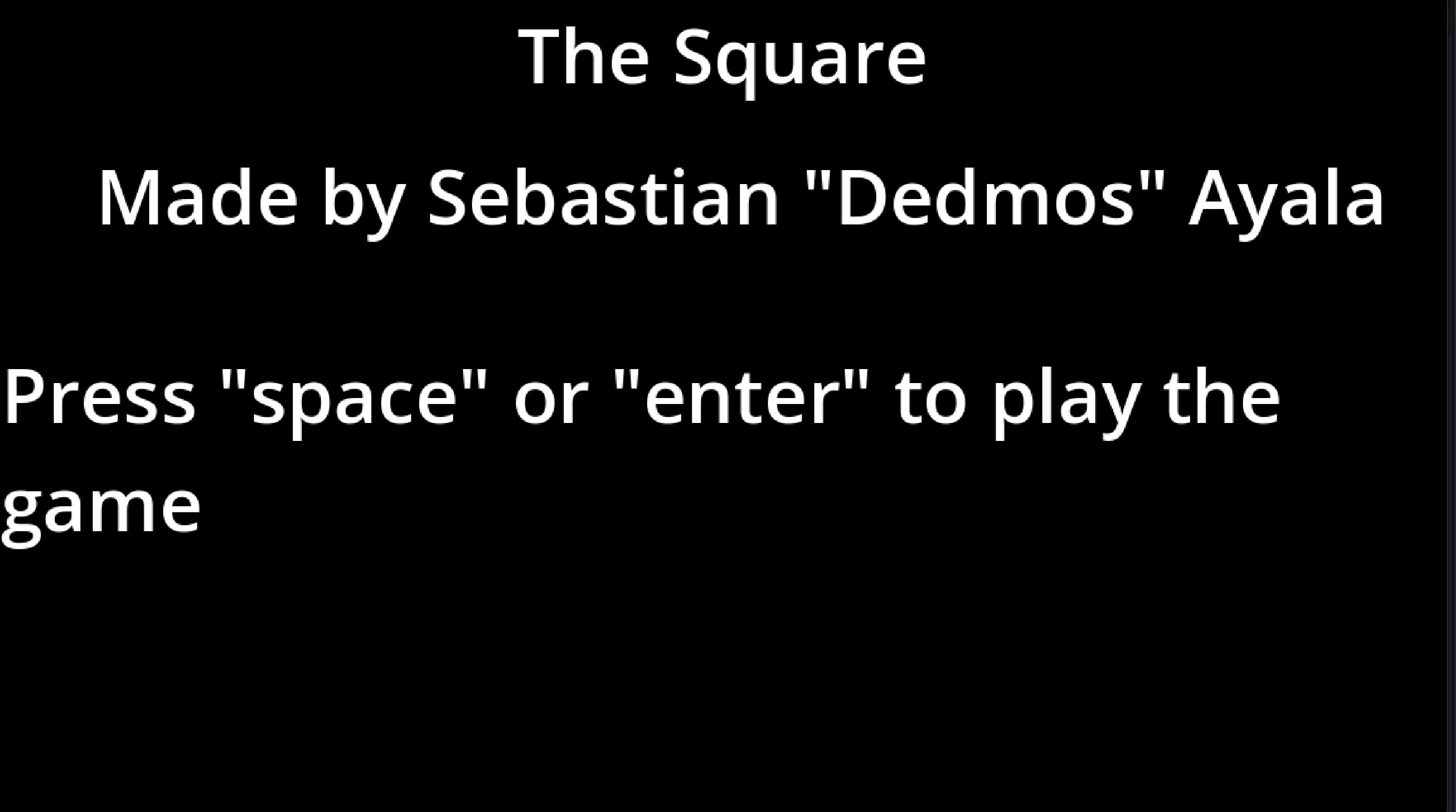 The Square by Dedmos