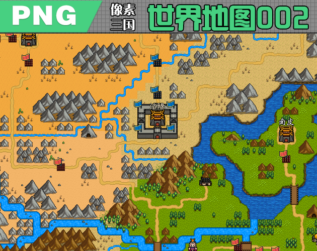 World Map 002 by Px2d