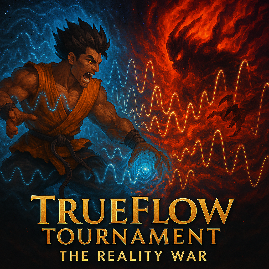 TrueFlow Tournament: Reality War Announcement Prototype by Melvin Sewell