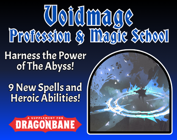 Voidmage: Profession and Magic School for Dragonbane by BJK Games