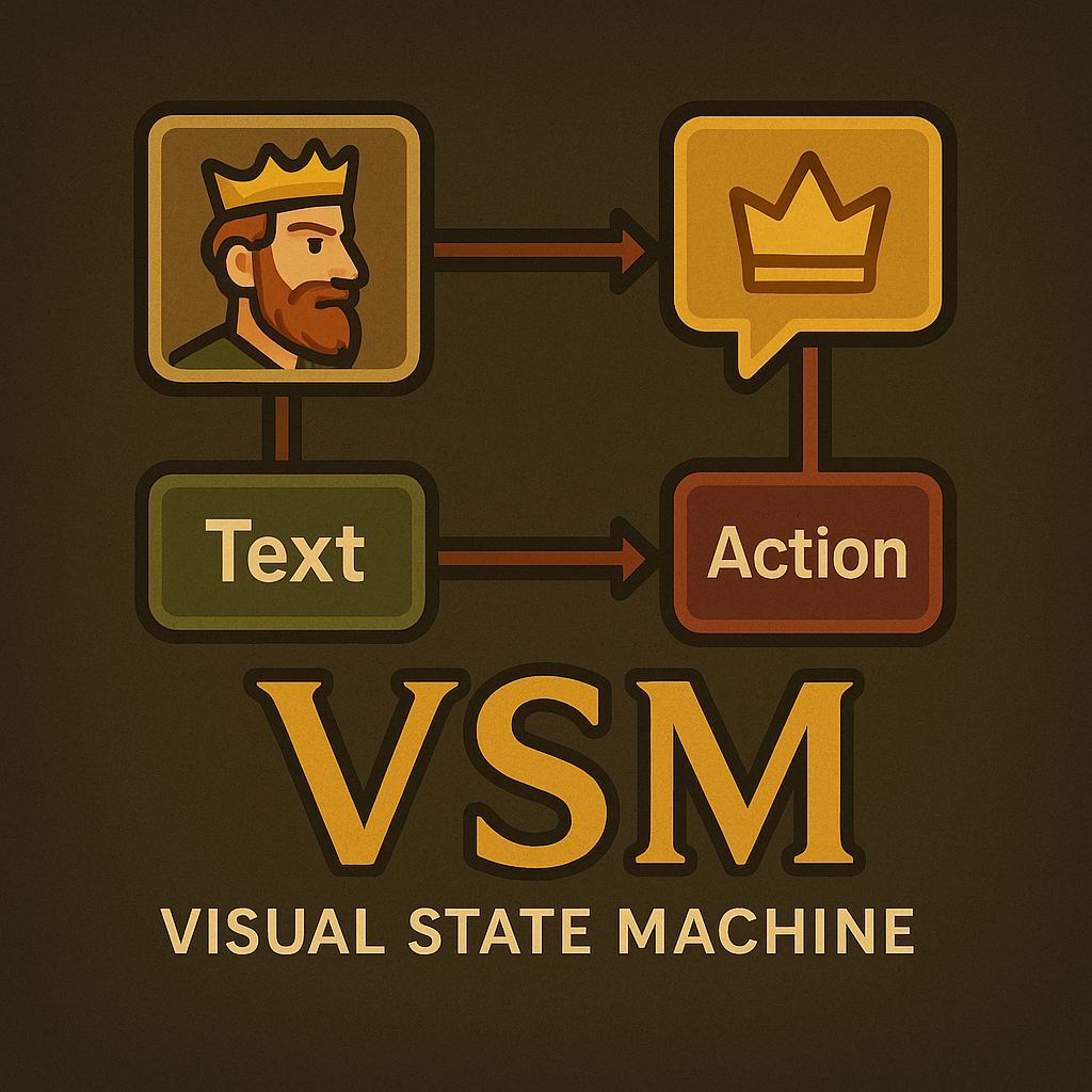 Visual State Machine (VSM) by Sasete