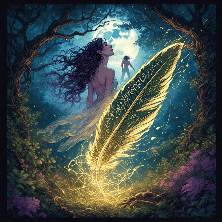 The Enchanted Quill by AENOX