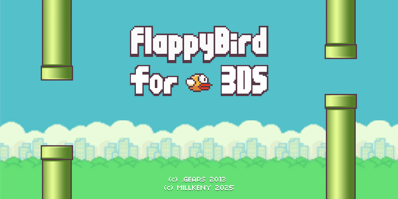 Flappy Bird for 3DS by MillKeny