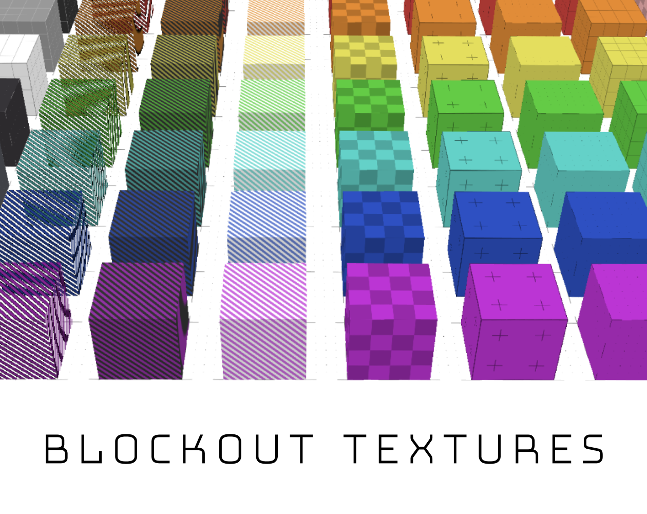 Free Blockout Textures by astrochili