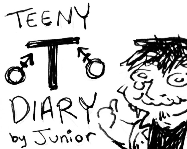Teeny T Diary by Junior for Free Zine Week 2025 - Bundle Jam - itch.io